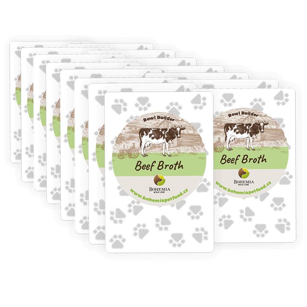 BOHEMIA WILD Beef Broth 100ml - Bohemia Pet Food